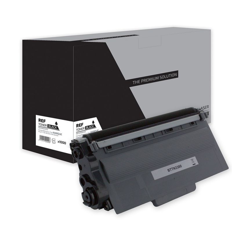 Brother TN-3380 - Toner équivalent à TN-3380 - Black