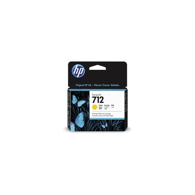Hp 712 - 3ED69A original inkjet cartridge - Yellow