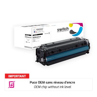 Hp 415A - SWITCH OEM W2030A, 415A compatible toner chip - Black