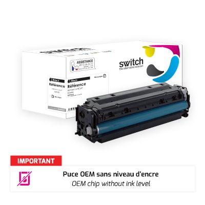 Hp 415X - SWITCH 'Gamme OEM W2030X, 415X compatible toner chip - Black